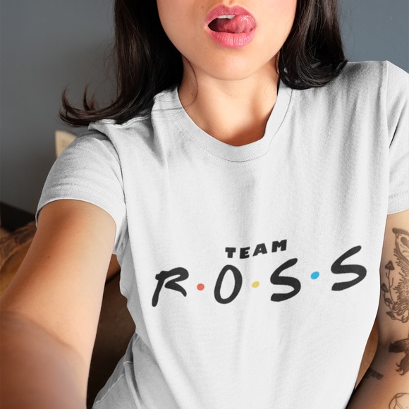 T-Shirt Addicts | Tops | Team Ross Friends Tv Show Tshirt | Poshmark